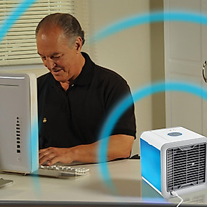 Ontel Arctic Personal Air Cooler, White