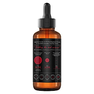 Upgraded Formulas Peak Thyroid Supplement - Energy Support to Reach Work and Fitness Goals, 4 fl oz