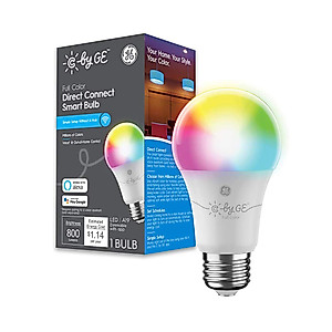 GE CYNC Smart Home Starter Kit, Smart Bulb and Dimmer Switch, Bluetooth and Wi-Fi Enabled, Alexa and Google Assistant Compatible