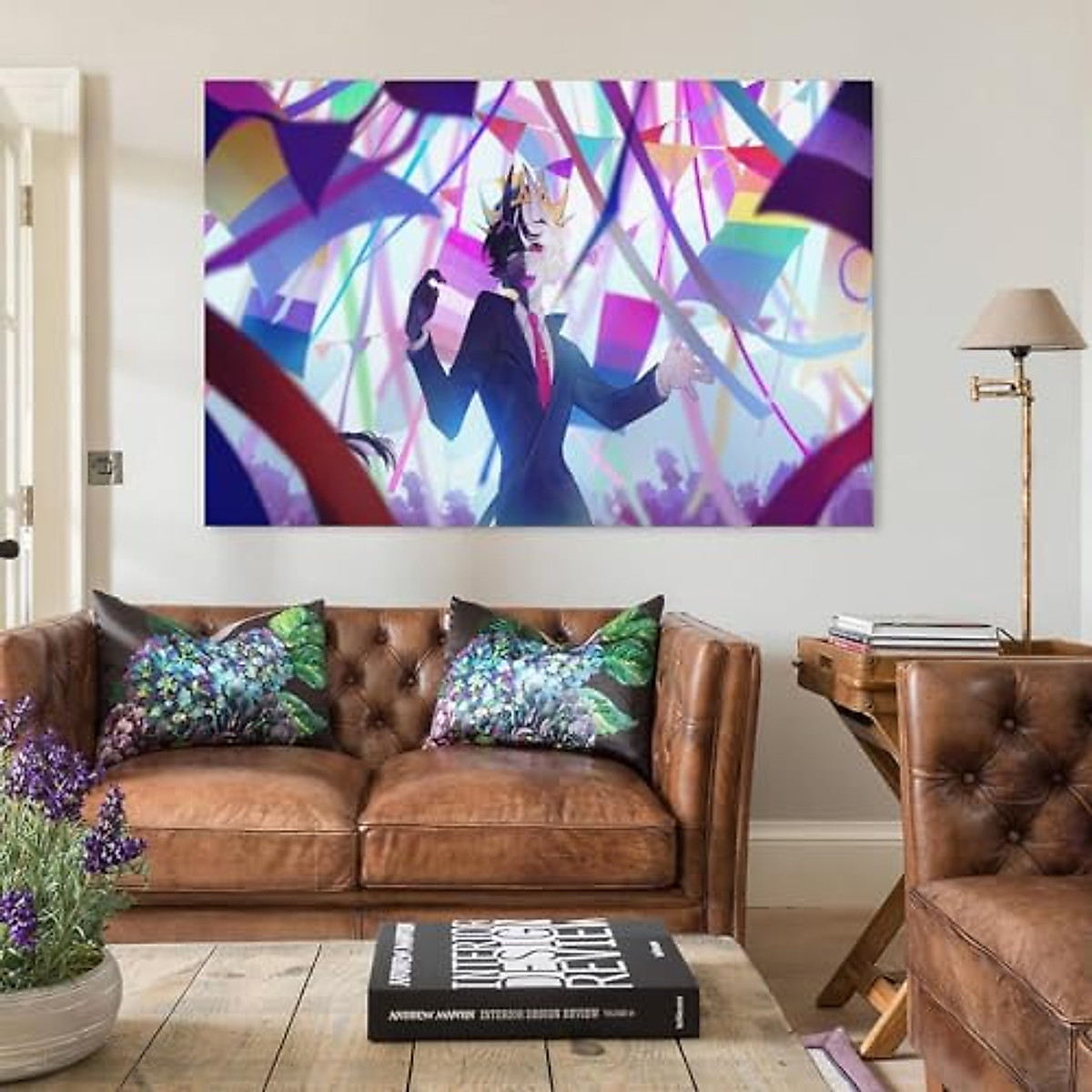 KNUEDESM Anime Poster Dream SMP Ranboo Canvas Poster Bedroom Decor Canvas Wall Art Prints for Wall Decor Room Decor Bedroom Decor Gifts 16x24inch(40x60cm) Unframe-style