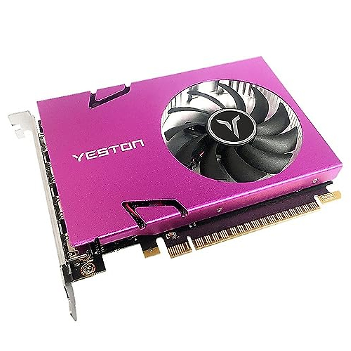 Yeston GT730 4GB 4HDMI Gaming Graphics Cards ,128 bit DDR3 993/1600MHz 4-Screen Graphics Card Support Split Screen 10bit Color Depth HDR with 4 HDMI Ports