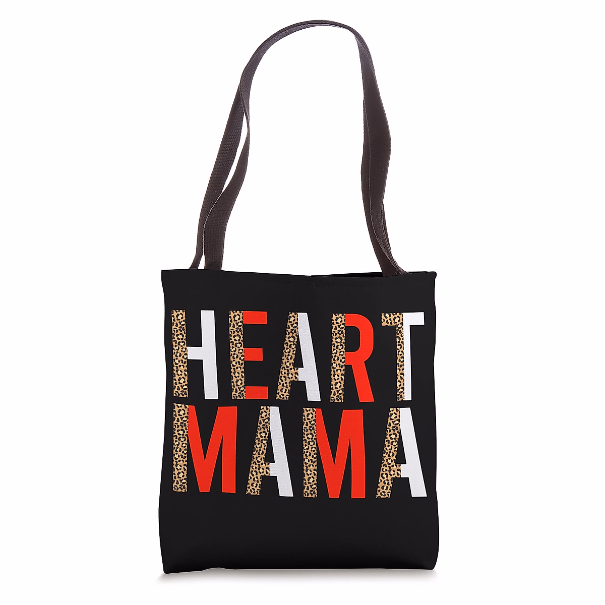 Heart Mama CHD Warrior Mom Congenital Heart Disease Mother Tote Bag
