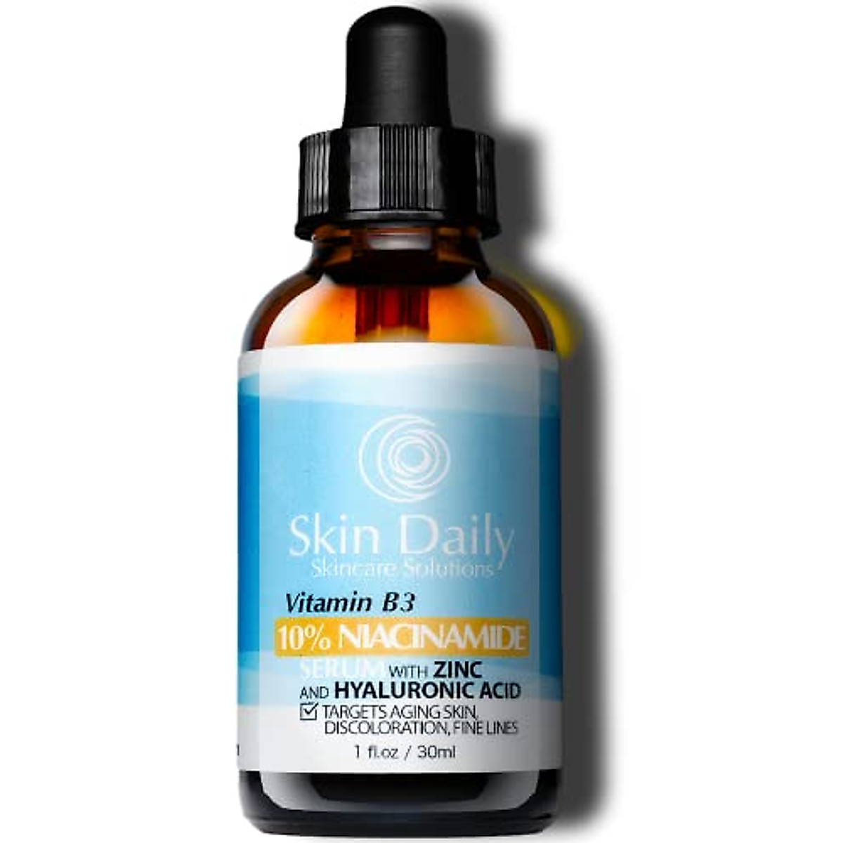 Skin Daily 10% Niacinamide Brightening Serum W/Zinc- Dark spot, Hyperpigmentation, Melasma Treatment for Face - Unlock Flawless Skin with Our Niacinamide Serum - The Secret to Your Best Skin Yet