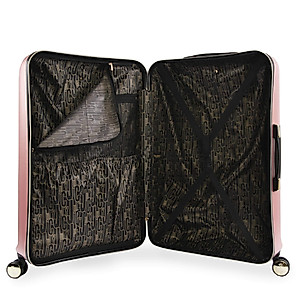 Juicy Couture Women's Grace 21" Spinner, Rose Gold, One Size