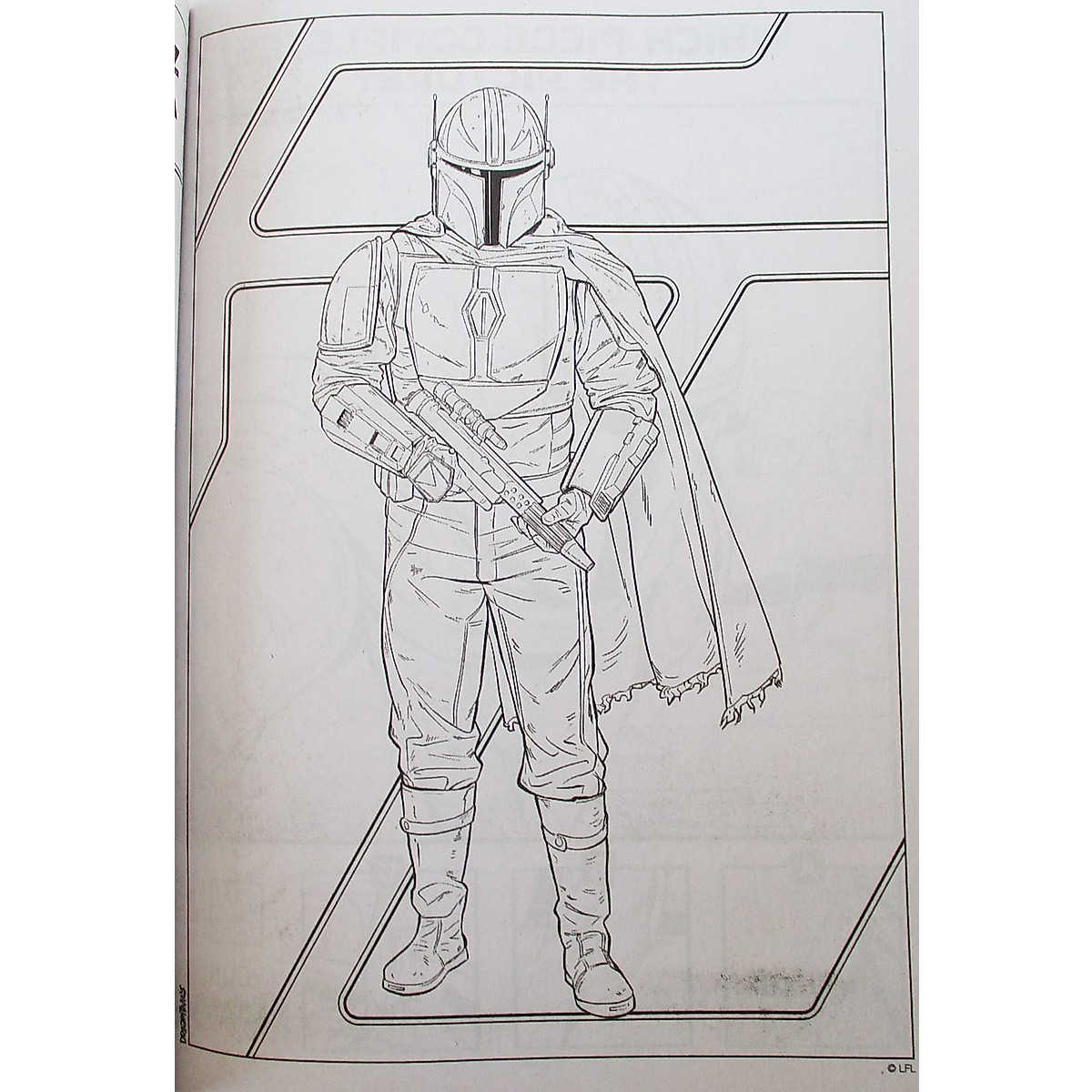 Colortivity The Mandalorian Baby Yoda Coloring and Activity Book Cover Varies 80 Pages