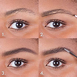 Wander Beauty Upgraded Brow Pencil & Eye Brow Gel Duo - Taupe - 2 in 1 Eye Brow Makeup With Castor Oil, Peptides, and Panthenol - Two-Sided Brow Filler, Definer, & Lifter for Fuller Brows - 0.05 fl oz