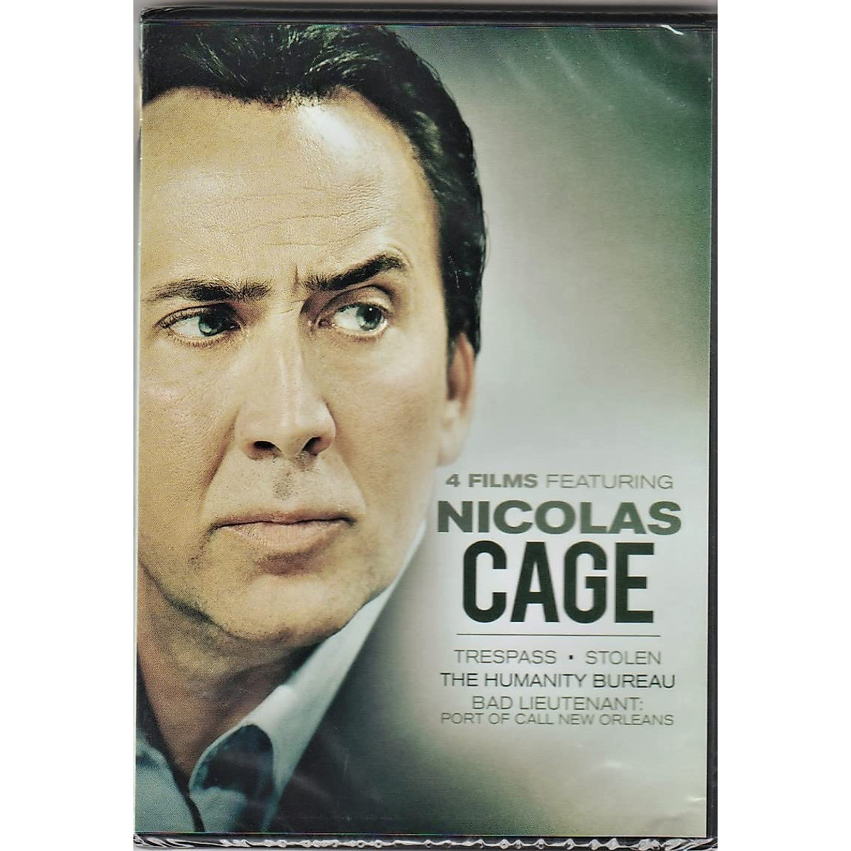 Nicolas Cage 4 Films (Trespass, Stolen, The Humanity Bureau, Bad Lieutenant)
