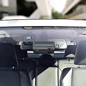 Thinkware Q1000 2K QHD Dual On-Dashboard Camera Video Recorder Dashcam for Cars 32GB Built-in Wi-Fi GPS Parking Mode Motion Detection Night Vision Sony Sensor G-Sensor HDR 156° Wide Angle