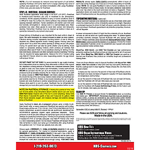 KBS Coatings 4402 Satin Black Rustseal -1 quart, Covers 50 Sq Ft, Proven Rust Prevention