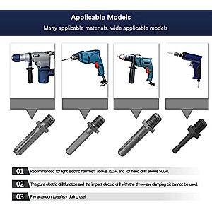 Babody 6pcs Removable Firewood Log Splitter Drill Bit,Firewood Log Splitter,Wood Splitter Drill Bits,Heavy Duty Drill Screw Cone Driver Fire Wood Log Splitter for Hand Drill Stick