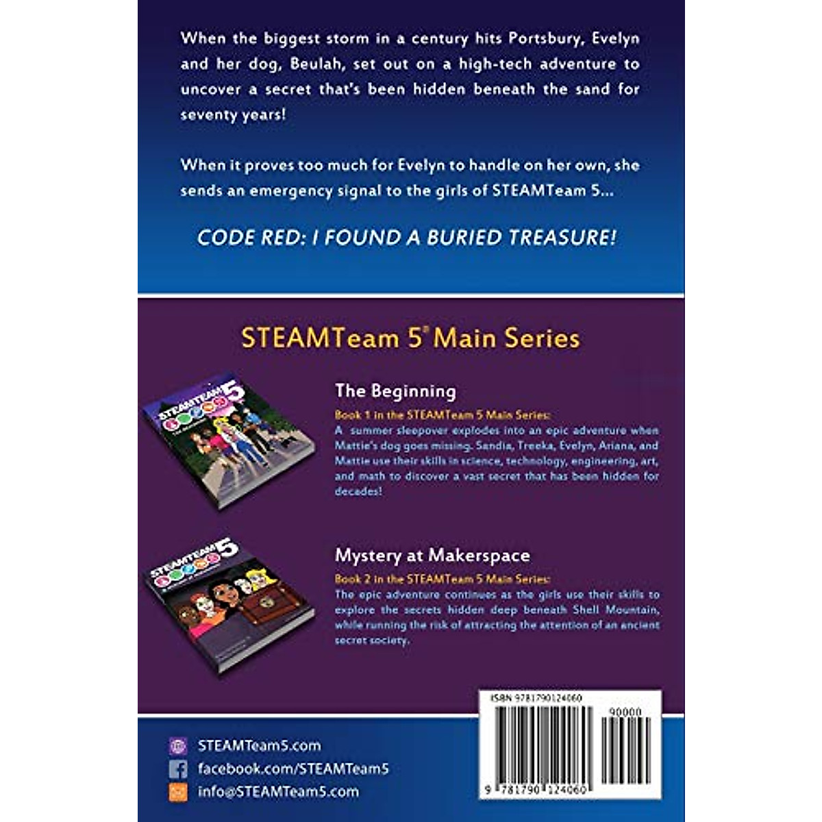 Evelyn Engineer and the Lightning Treasure: (STEAMTeam 5 Chronicles)