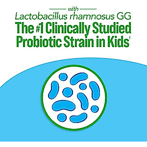 Culturelle Kids Complete Chewable Multivitamin + Probiotic For Kids, Ages 3+, 50 Count, Digestive Health, Oral Health & Immune Support - With 11 Vitamins & Minerals, including Vitamin C, D3 & Zinc