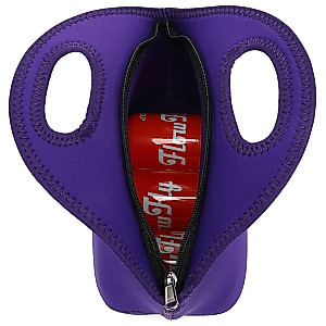 FlowFly Neoprene Kids Lunch box Insulated Soft Bag Mini Cooler Thermal Meal Tote Kit for Boys, Girls,Men,Women,School,Work, Office, Purple