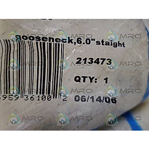 Miller 213473 Gooseneck 6 Inch Straight Less Insulators