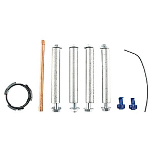 TRQ 38 Gallon Gas Fuel Tank for 73-79 Ford F Series Pickup Truck w/ EEC