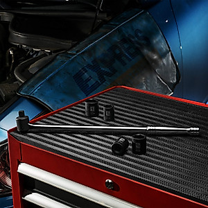 EPAuto 1/2 Inch Drive by 17.5'' Length Breaker Bar, CR-V Steel