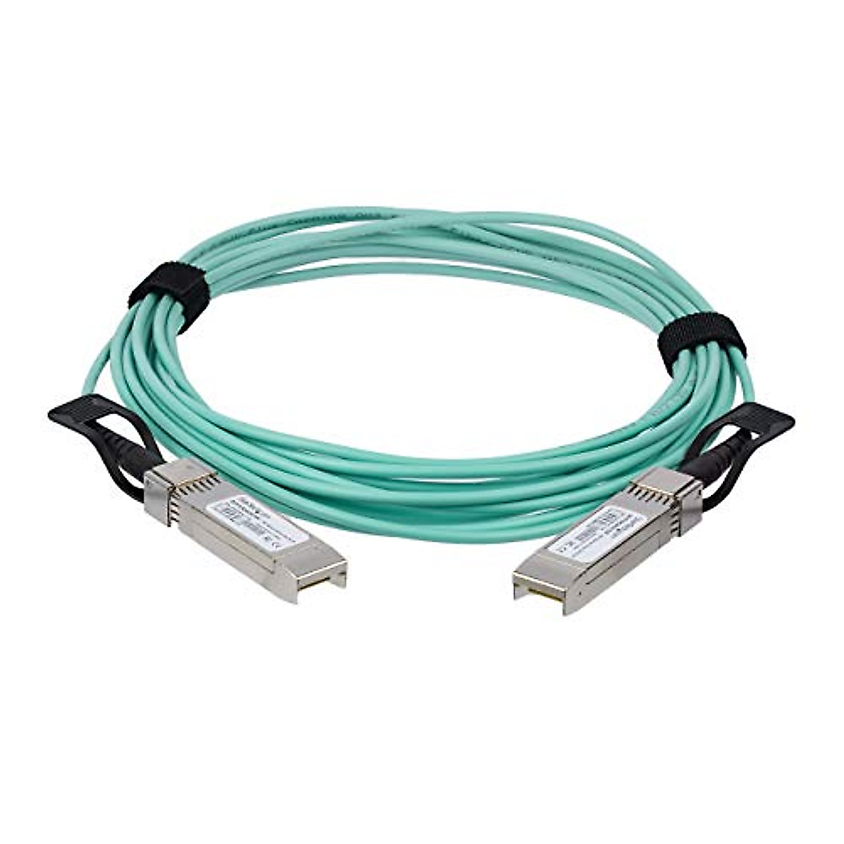 StarTech.com Cisco SFP-10G-AOC5M Compatible 5m/16.4ft 10G SFP+ to SFP+ Active Optical Fiber - 10Gbps SFP Plus/Mini GBIC/Transceiver Module Cable - Firepower ASR1000 (SFP10GAOC5M)