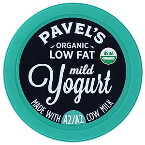 PAVELS YOGURT Organic Plain Low Fat Russian Yogurt, 24 OZ