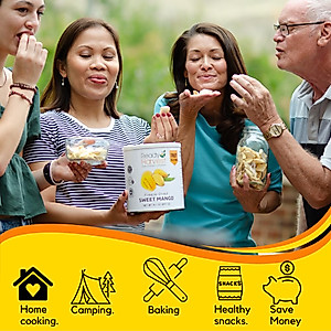 Ready Harvest Freeze-Dried Mango Freeze-Dried Fruit, Freeze-Dried Food Gluten Free Snacks, Fruit Snacks, Canned Food, Bug Out Bag Camping Essentials, Veggie Snacks #10 Can, 25-Year Shelf Life 397g