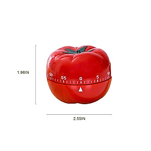 Mechanical Timer 60 Minutes Cute Kitchen Timer Cooking Timer Clock Loud Alarm Counters Manual Timer