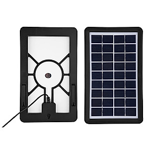 9V 3W Polycrystalline Solar Panel, Waterproof 93% Light Transmittance Solar Battery Charger, Suitable for Outdoor Activities, and Reliable for Travel