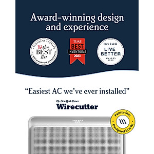 Windmill Air Conditioner: Smart Home AC - Easy to Install - Quiet - Energy Star Efficient - Side Insulation - Auto-Dimming LED Display - App and Voice-Enabled - 8,300 BTU