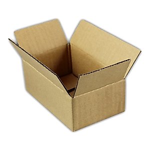 EcoSwift 40 6x4x3 Corrugated Cardboard Packing Boxes Mailing Moving Shipping Box Cartons