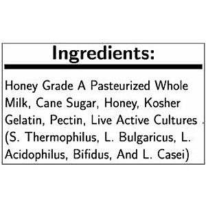 Noosa Honey Yoghurt, 8 Ounce - 12 per case.