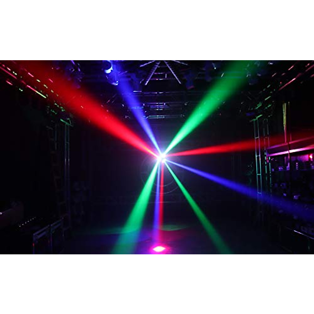 HSL Moving Head DJ Lights Beam Light RGB DJ Stage Light DMX512 Sound Activated Disco Party Pub Wedding Christmas Stage Lighting DJ Equipment