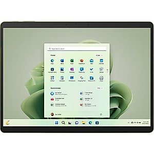 Microsoft Surface Pro 9 Tablet - 13" - Core i7 10th Gen i7-1265U Deca-core (10 Core) - 16 GB RAM - 512 GB SSD - Windows 11 Pro 64-bit - Forest - 2880 x 1920 - PixelSense Display - 15.50 Hours Max