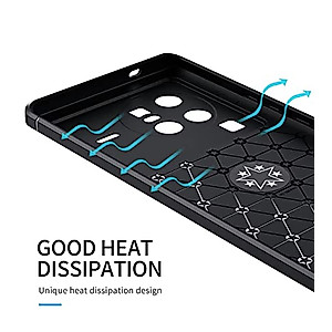 YukeTop Cover for Oppo Reno2 F Case, Soft TPU, Drop-Resistant, Rear Ring Holder, Cover Protection for Oppo Reno2 F.(Black)