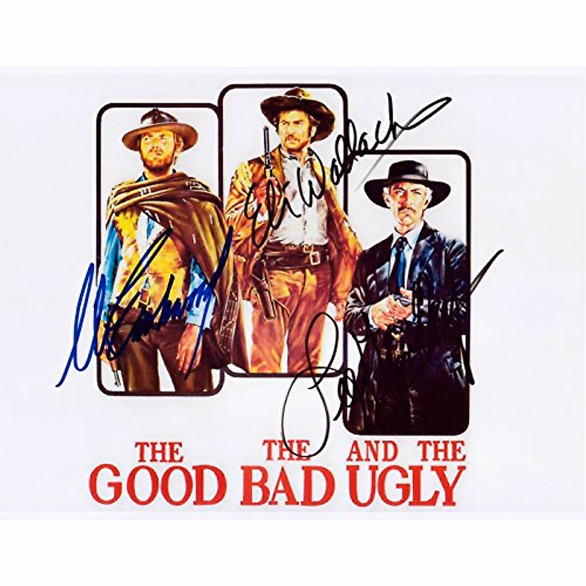 Kirkland The Good, The Bad, & The Ugly, 8 X 10 Photo Autograph on Glossy Photo Paper