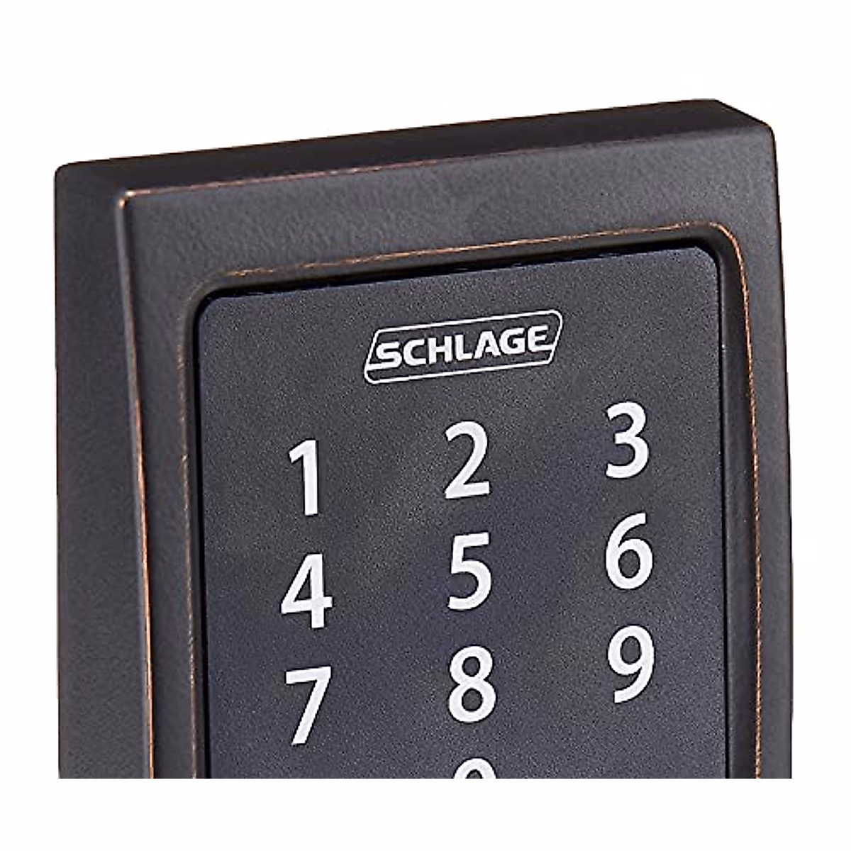 Schlage Lock Company BE468CEN716 Connect Century Touchscreen Deadbolt, Aged Bronze
