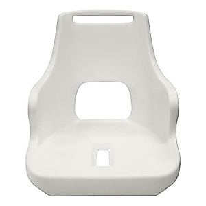 Wise 8WD015-1-710 Standard Pilot Chair with Arm Rests, Rotomolded Shell Only