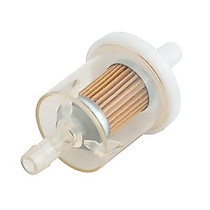 Wellsking 494768 698183 1/4" Fuel Hose Gas Inline Straight Cutoff Shut Off Valve Clamp for 493960 283207 95162S 07-406 AM36141 AM107340 54-3150 1-603770 Fuel Shut Off Valve