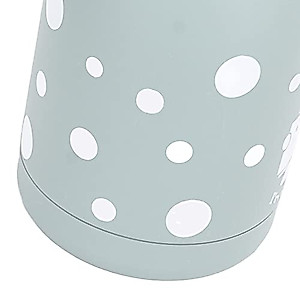 GLOGLOW Insulated Water Bottle, Stainless Steel 12 Ounce Insulation Cup for Kids, Rabbit Pattern, Double Wall for Travel (Blue)