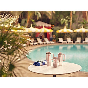 Stanley Quencher H2.0 Tumbler with Handle and Straw 30 oz | Flowstate 3-Position Lid | Cup Holder Compatible for Travel | Insulated Stainless Steel Cup | BPA-Free | Peach Whip Cabana Gloss