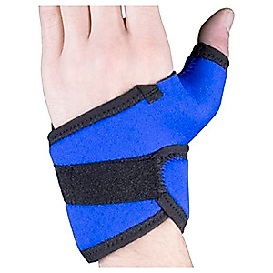 OTC Wrist-Thumb Splint, Wrap Style Support, Neoprene, Small