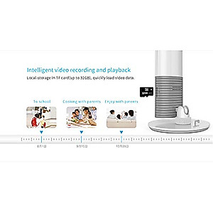 Clever Dog Camera Wifi, Small Pet Nanny Camera with Audio and Video, Cell Phone App, Wide Angle, Motion Sensor, Night Vision, Indoor, Cheap Camera for Home Security, Puppy, Baby Monitor