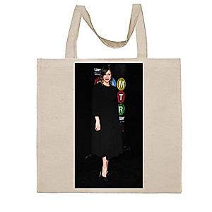 Vera Farmiga - A Nice Graphic Cotton Canvas Tote Bag FCA #FCAG1274884
