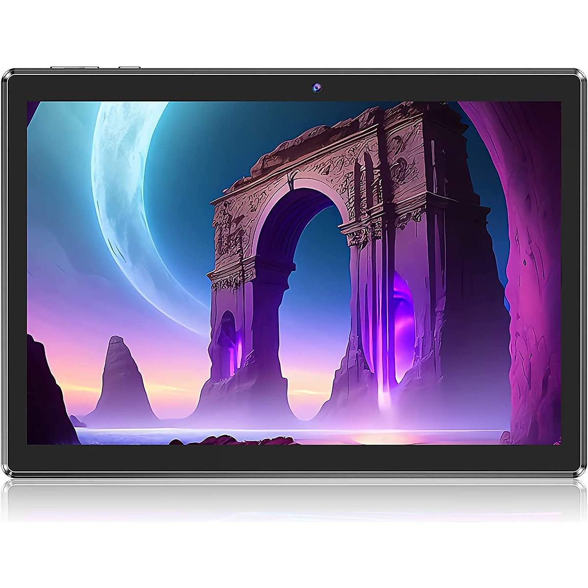 Tablet 10 Inch, Android 10.0 Tablets, Quad-Core 2GB RAM 32GB ROM, Expand Storage 128GB, 1280x800 IPS HD Touchscreen Display, 6000mAh Battery, Dual Cameras, WiFi Bluetooth Google Gaming Tablets(Black)