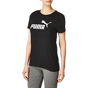 PUMA Women's Plus Size Essentials Tee, Cotton Black, 3X