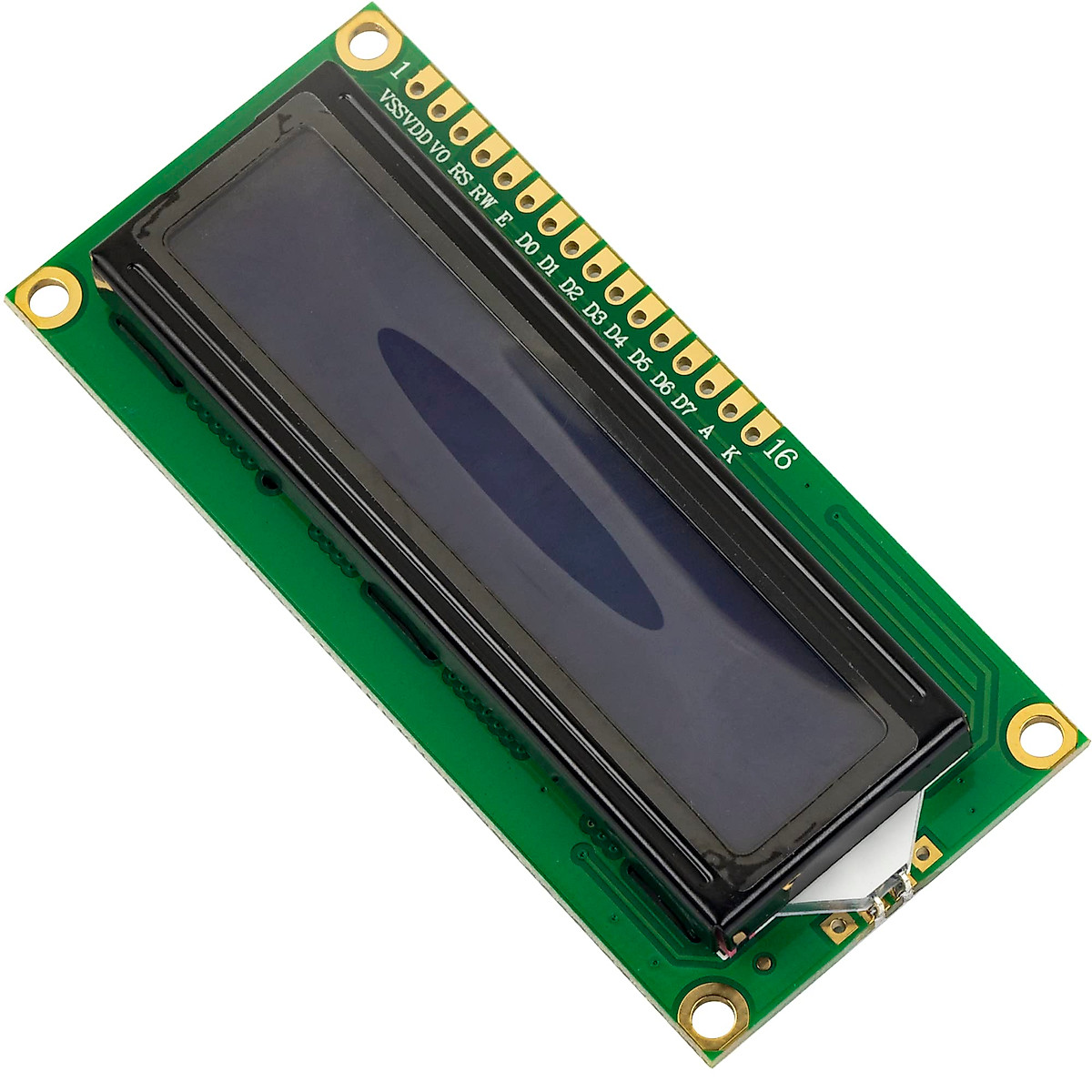 naughtystarts 2pcs 1602A LCD Display Module DC 5V 16x2 Character HD44780 Controller LCM Blue Blacklight for Arduino, Raspberry Pi Pico