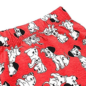 Disney Pajamas Women | 101 Dalmatians Pajama Set | Short Summer Pjs Grey XX-Large