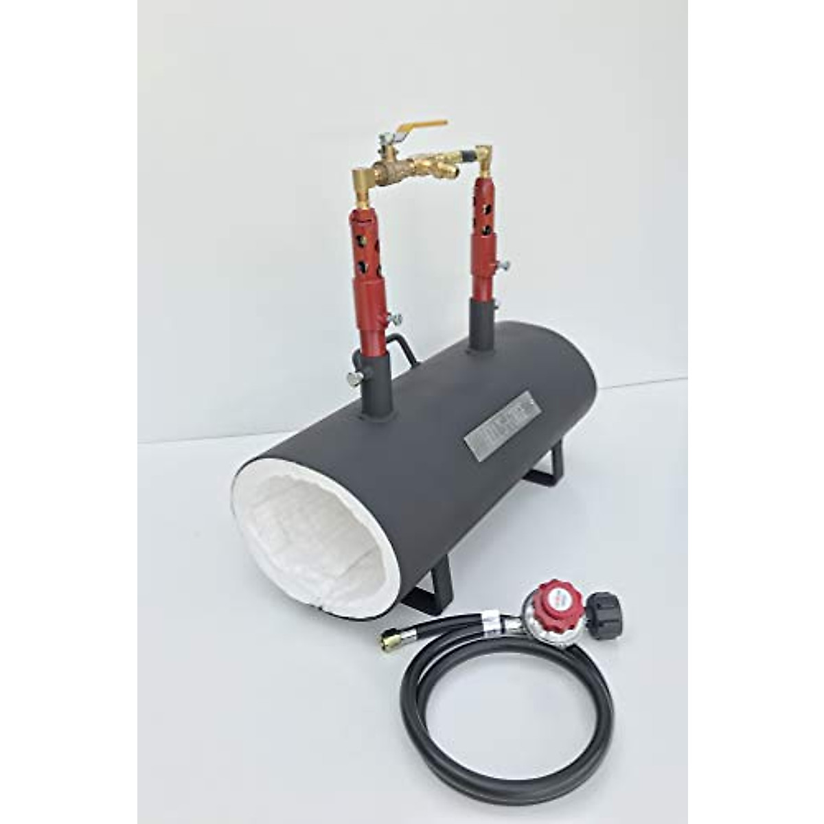 Hell's Forge Portable Propane Forge Double Burner Large Capacity Knife and Tool Making Farrier Forge MADE IN THE USA