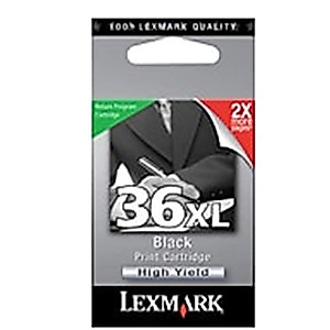 Lexmark 18C2170 36XL X3650 X4650 X5650 X6650 X6675 Z2420 Ink Cartridge (Black) in Retail Packaging