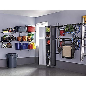 Rubbermaid Commercial Products Brute Tote Storage Container With Lid, 20- Gallon, Gray (FG9S3100GRAY)