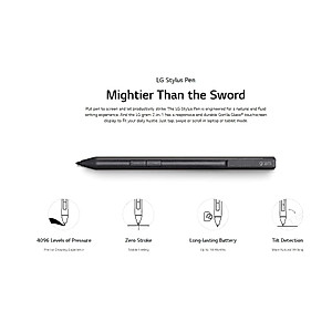 LG gram 16'' 2-in-1 Ultra-Lightweight Laptop,WQXGA (2560 x 1600) IPS 16:10 TouchDisplay,Intel Evo Core i7-1165G7, Wi-Fi 6, 21 hr BatteryLife, Thunderbolt4, Stylus Pen,Win 11(16GB RAM | 512GB PCIe SSD)