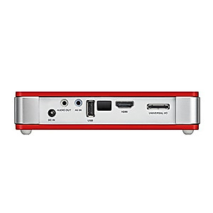 Vivitek Qumi Q5 500 Lumen WXGA HD 720p HDMI 3D-Ready Pocket DLP Projector with 4GB Memory (Red)