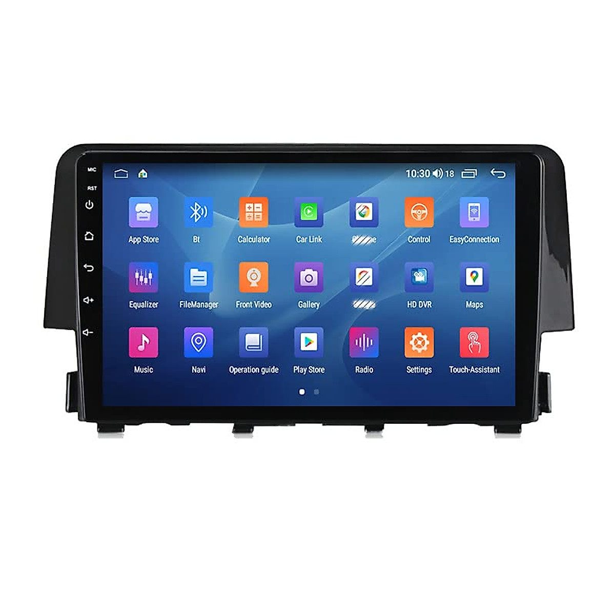 Biorunn Android 11 Car Stereo Radio for Honda Civic 2016 2017 2018 2019 2020,Built-in Car-Play Android Auto GPS Navigation Touch Screen Head Unit, FM AM RDS DSP 4G RAM 64G ROM
